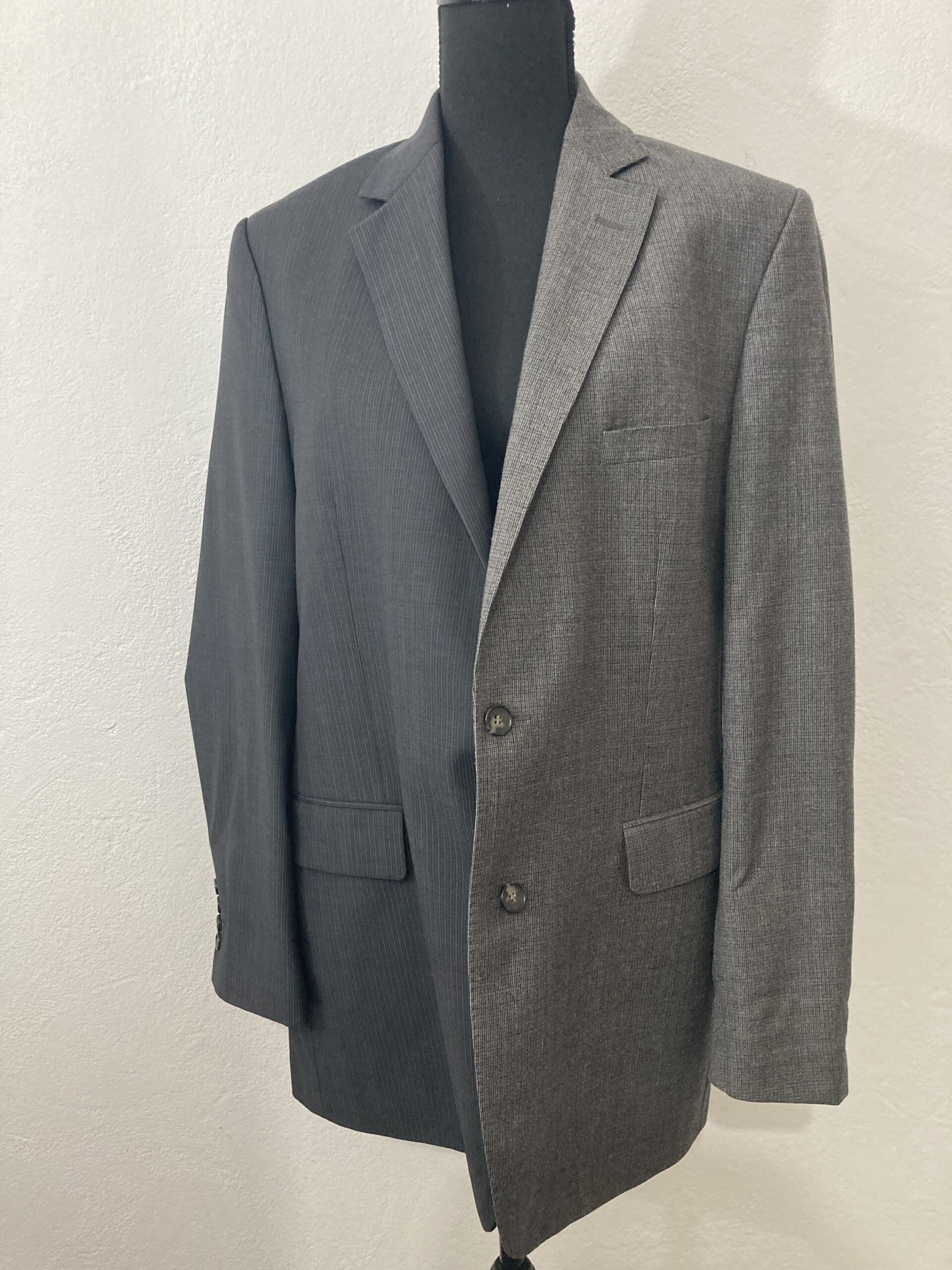 Two tone blazer – rEBEL REMAKE
